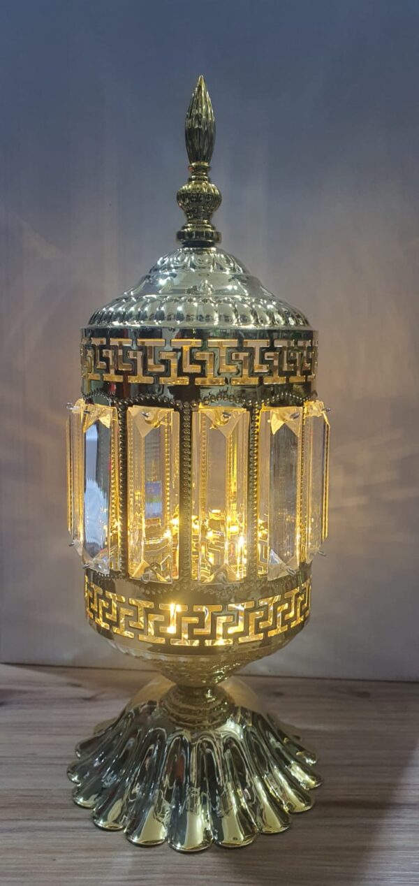 Ramadan Led Candlestick Lantern with Music Large – All Story